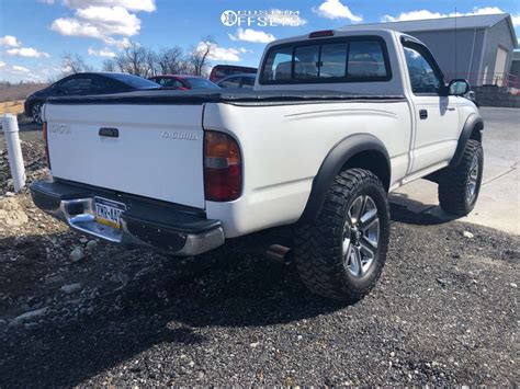2000 Toyota Tacoma With 18x75 30 Oem Wheels Spaced Out Stockers And