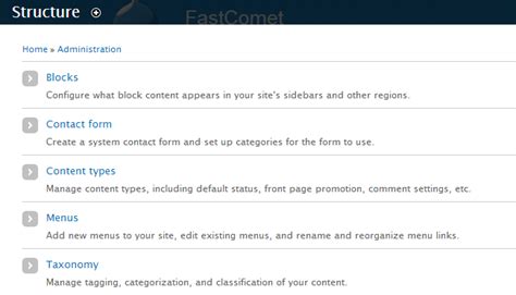 Drupal Guide How To Manage Blocks In Drupal Fastcomet