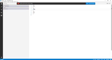 Error On Creating Launchjson File In Extension That Contributed