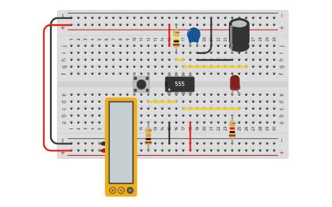 Circuit Design Timer Ne555 Tinkercad