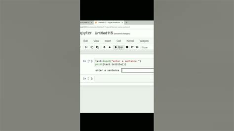 Python Istitle Function Drsridevi Python Pythonshorts Youtube