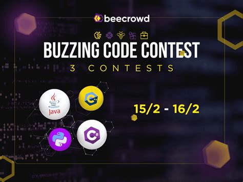 ¡Únete Al Buzzing Code Contest Beecrowd