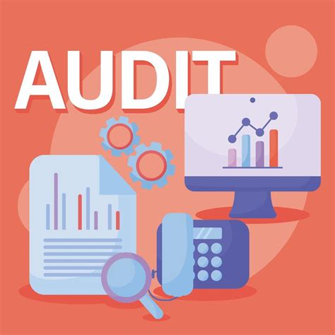 Pretty Audit Poster 4309398 Vector Art At Vecteezy