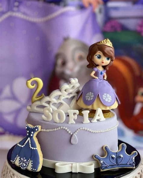 Sofia The First Doll Cake