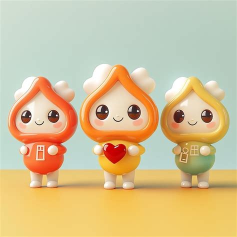 귀여운 캐릭터 사진 Freepik