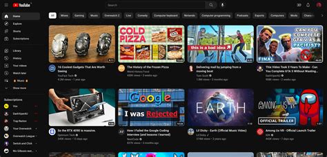new youtube ui on desktop r youtube