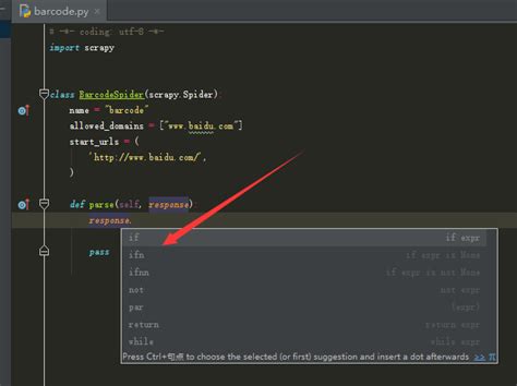 Pycharm Call Tips Not Work In Scrapy Stack Overflow