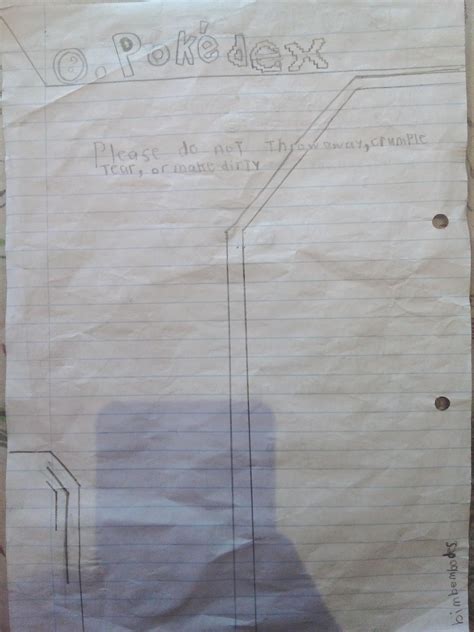 I Made My Own Custom Pokédex For The First Time D Rpokemon