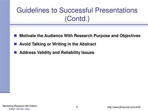 Aaker Kumar Day Ninth Edition Instructors Presentation Slides Ppt