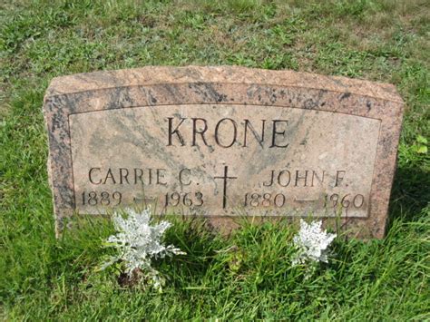 Caroline Celia “carrie” Lear Krone 1889 1963 Find A Grave Memorial