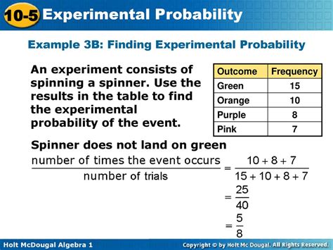 Experimental Probability Ppt Download