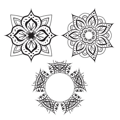 تحميل 3 مندالا ماندالا زهرة فن Png والمتجهات للتحميل مجانا