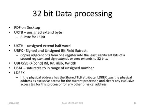 Module 2 Arm Cortex M3 Instruction Set And Programming Pptx