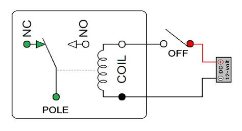 Relay Pin Configuration Basic Circuit Circuit Diagram SeekIC