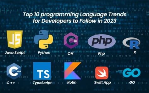 top 10 programming language trends for developers in 2023