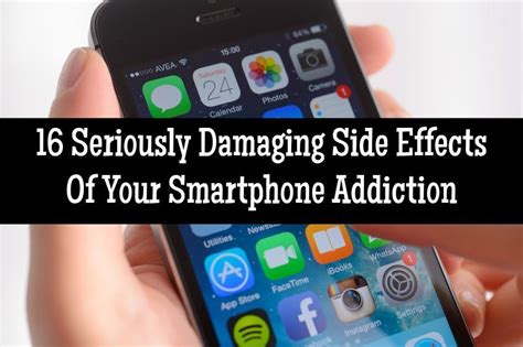 16 Damaging Side Effects Of Your Smartphone Addiction