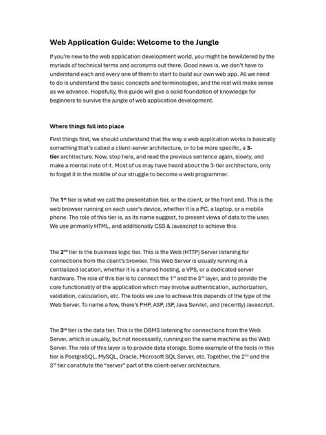 Web App Basic 2 Pdf World Wide Web Internet And Web