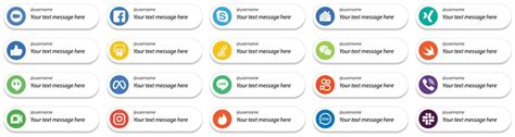 Customizable Follow Me Social Media Icon Set 20 Icons Such As Overflow