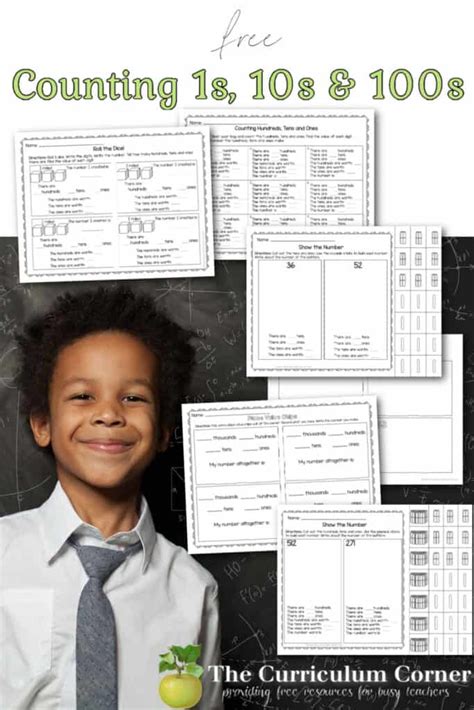 Counting Ones Tens And Hundreds Activities The Curriculum Corner
