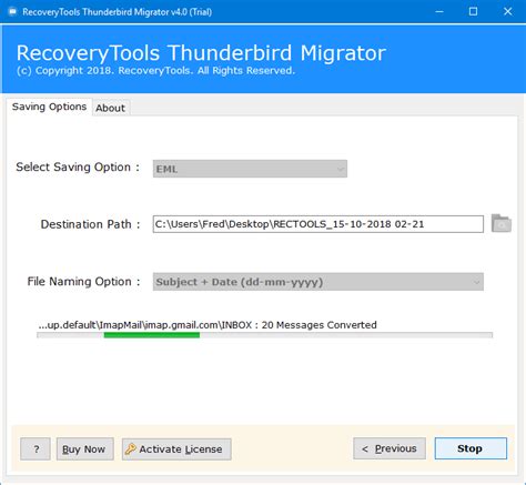 How To Convert Thunderbird Mail To Eml Save And Export Thunderbird