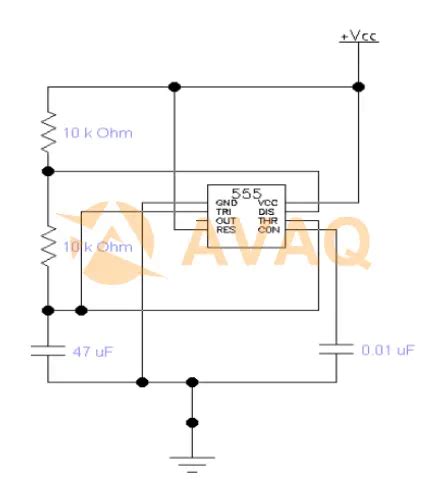 How To Generate Square Wave Generator Using 555 Timer Avaq