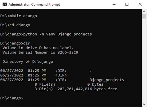 Installing Django On Windows Programmingempire