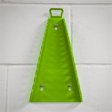 Reverse Spanner Rack Capacity 15 Spanners Hi Vis Green