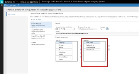 Dynamics 365 Finance And Operations Talk Financial Dimension