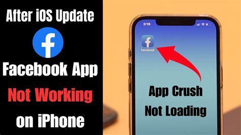 facebook app not working on iphone after ios update fixed youtube