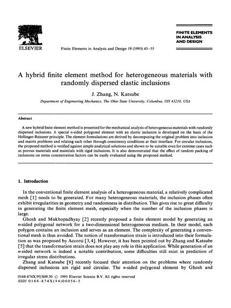 019004a hybrid finite element method for heterogeneous materials with