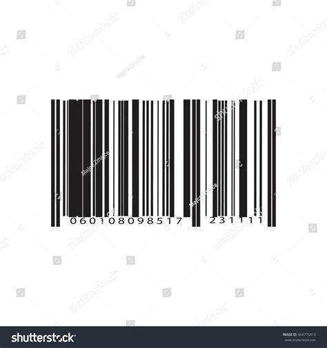 Bar Code Vector Illustration Stock Vector Royalty Free