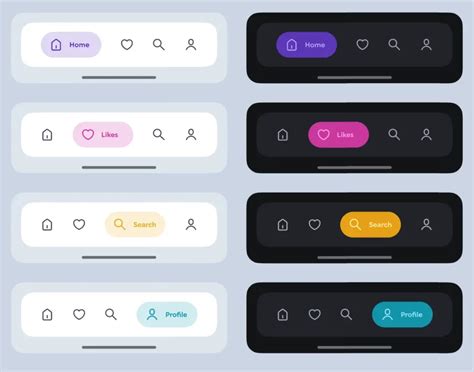 Download Free 10 Mobile Navigation Menu Ui Designs Figma Free Mobile Ui