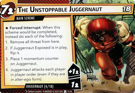 The Unstoppable Juggernaut · Marvelcdb