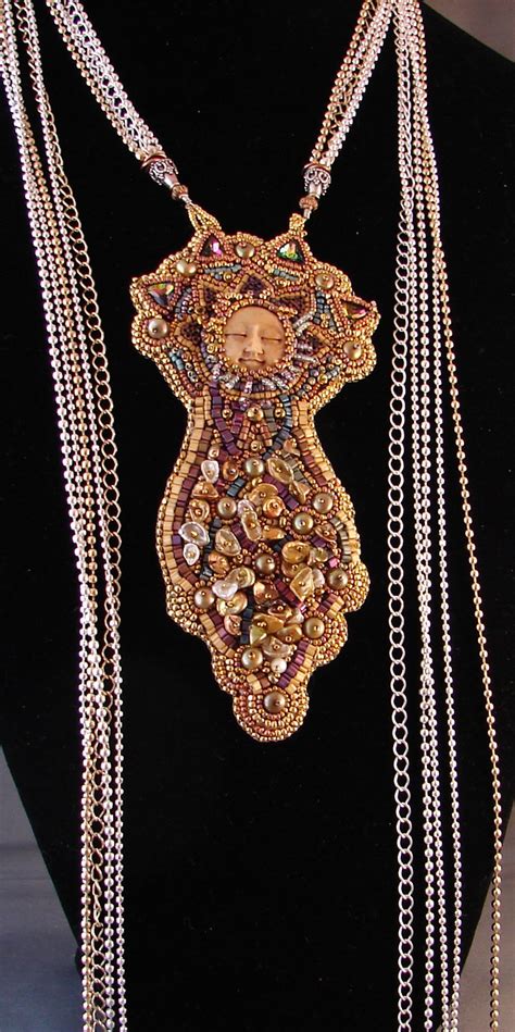Mardis Gras Queen Darcy Rosner Beaded Embroidery Bead Art Bead Work