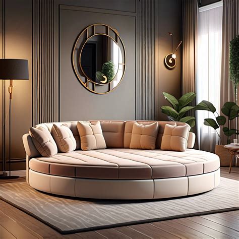 15 Stylish Ideas For Your Round Couch