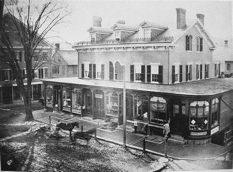 The Blake Block Main Street Brattleboro Vt 1860