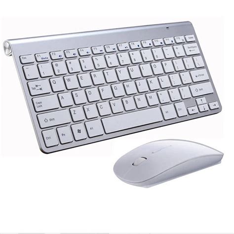 Gjx 2pcs Computer Accessories Rgb Lighting Witeless Mouse Keyboard Mouse Combo Extra Large Size