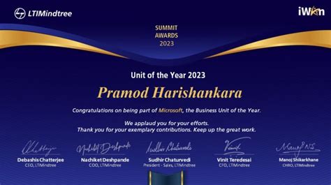 Pramod Harishankara On Linkedin Ltimindtree Microsoft Azurecloud Azure Azurenetworking