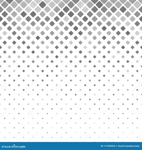 Geometric Rounded Square Pattern Vector Mosaic Background Graphic Stock Vector Illustration
