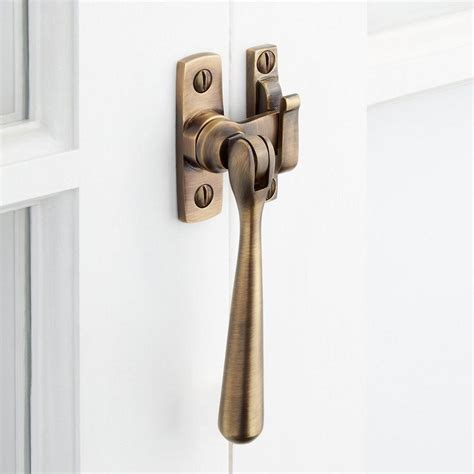 Solid Brass Casement Window Latch Signature Hardware