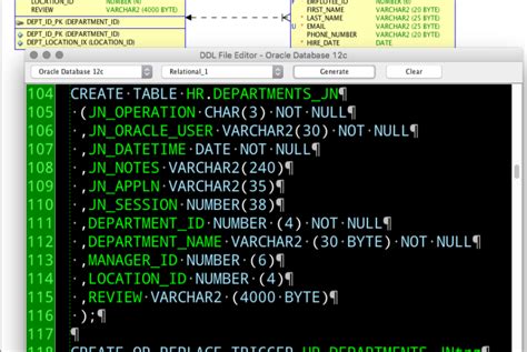 Sql Developer Data Modeler Adding Journaling Tables