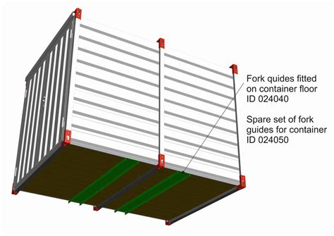 Heavy Duty Galvanised Steel Fork Pockets