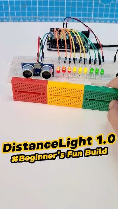 Arduino Led Alert Based On Distance 🔴🟡🟢 Arduino Arduinoproject Youtube