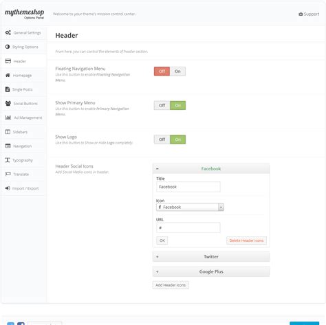Header Settings Ergonomic Trends Header Settings Ergonomic Trends