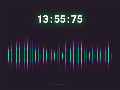 Voice Ui Visualization With Css Stylish Effects With Css Grids And By