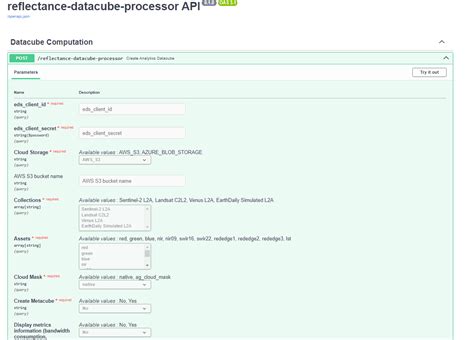 user guide reflectance datacube processor