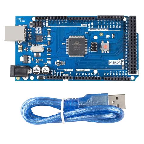 Arduino Mega 2560 R3 With Usb Cable Arduino Compatible Robodo
