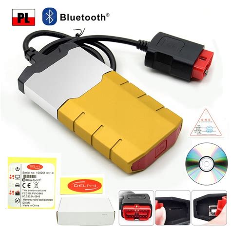 Interfejs Delphi DS150E V3 5 GOLD Najmocniejszy 2024 PRO J Polski