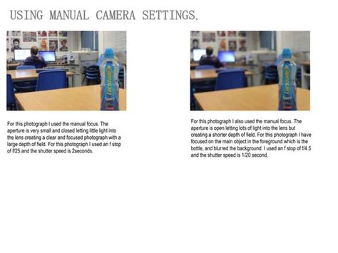 Manual Camera Settings Pptx