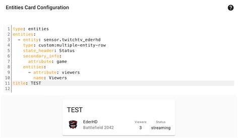 Correct Syntax For Auto Entities Template Including Multiple Entity Row Frontend Home